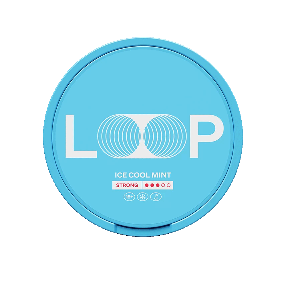 Loop Ice Cool Extra Strong Nicotine Pouches order online here!