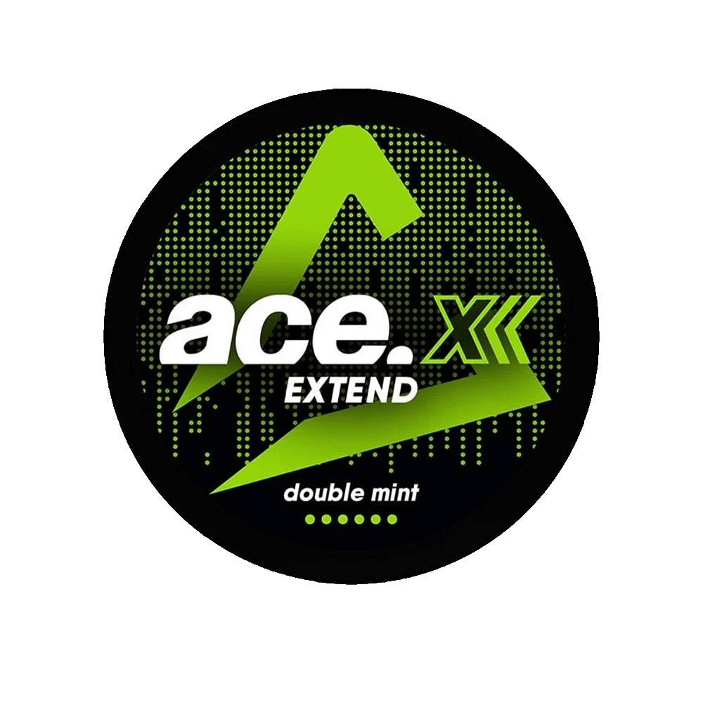 Extra Starke Ace X Extended Double Mint Snus hier bestellen!