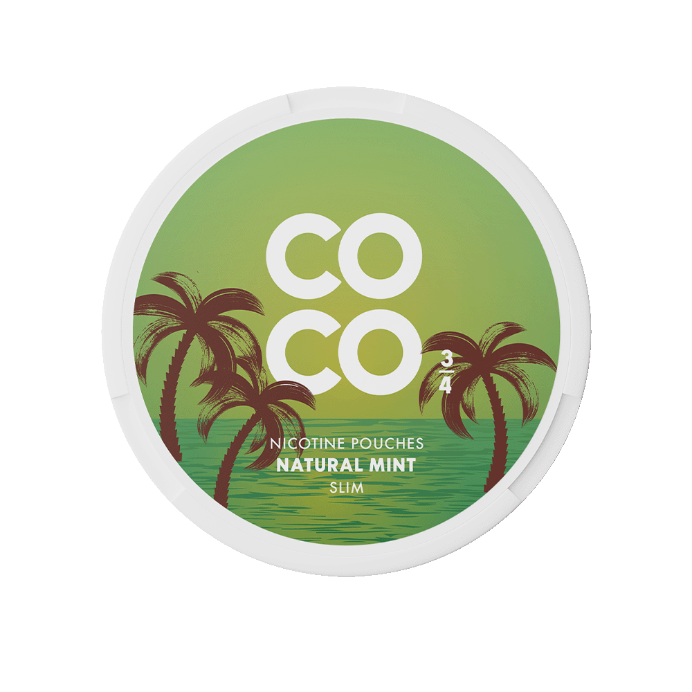 Acquista qui lo Snus alla menta naturale COCO - spedizione rapidissima!