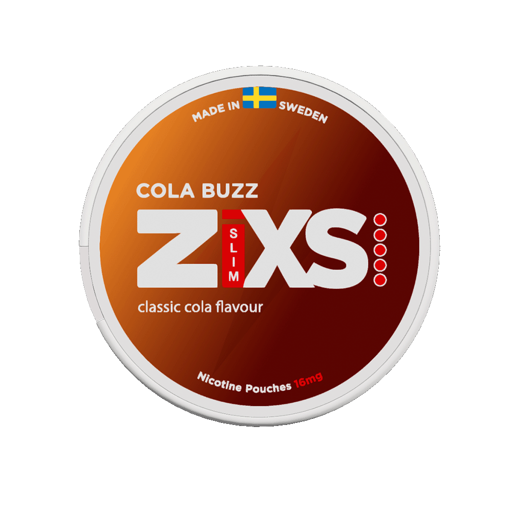 Buy Zixs Cola Buzz Snus here | Authentic cola flavor