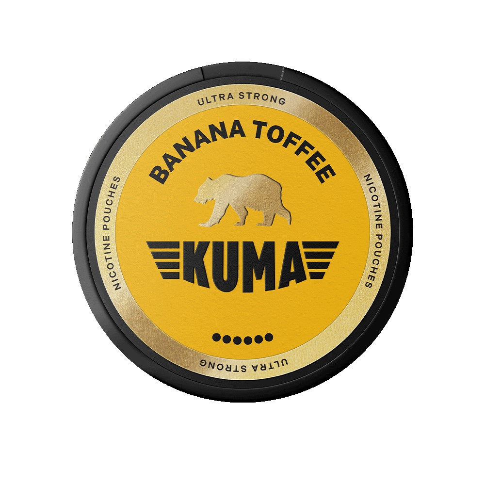 Acquista Kuma Banana Toffee Snus – ultra forte & speciale