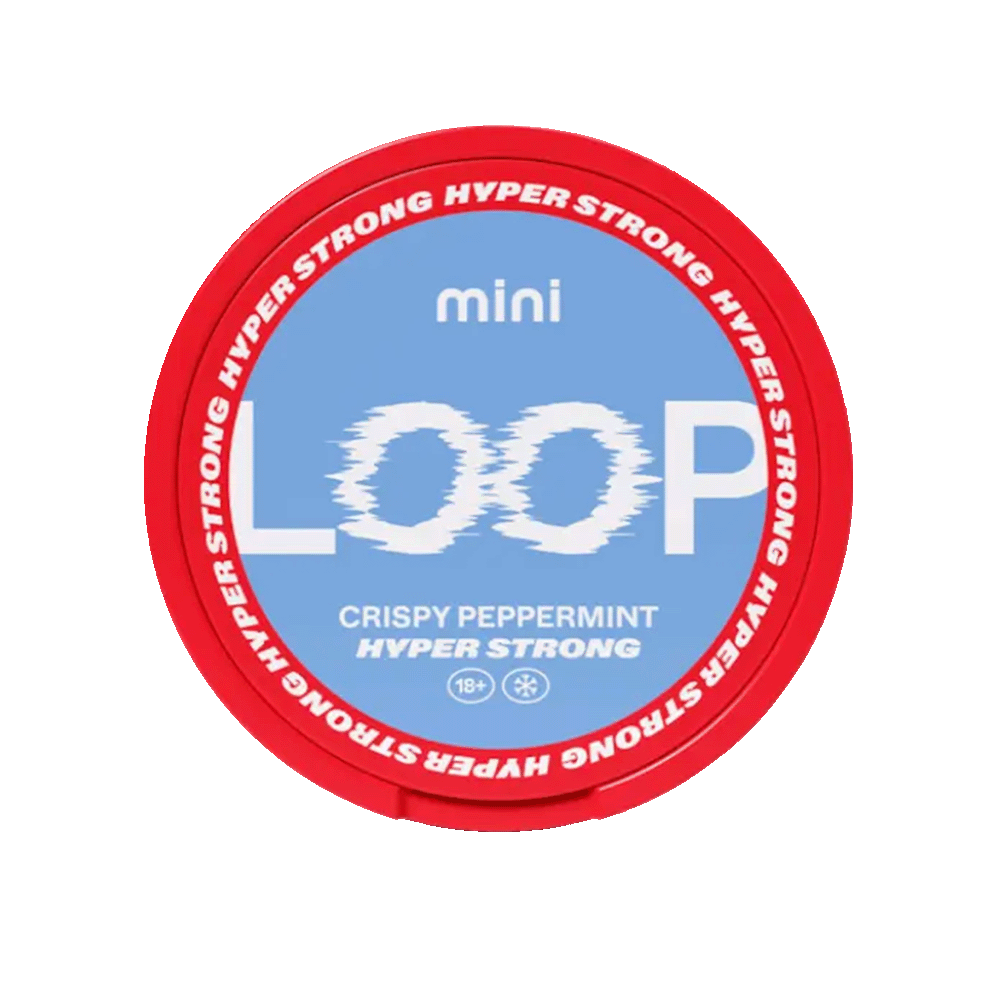 Loop Fresh Peppermint Hyper Strong Mini Nicotine Pouches
