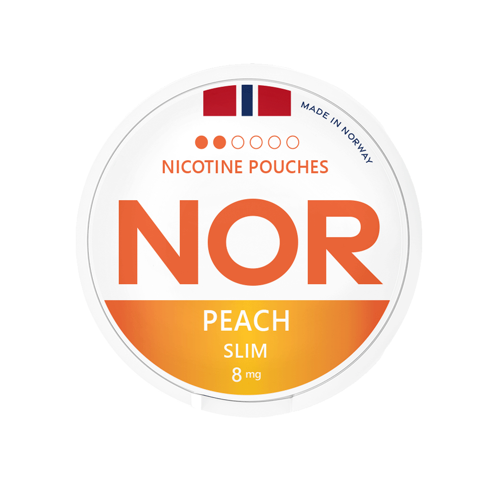 Nor No.10 Peach: der fruchtig-sanfte Snus aus Norwegen