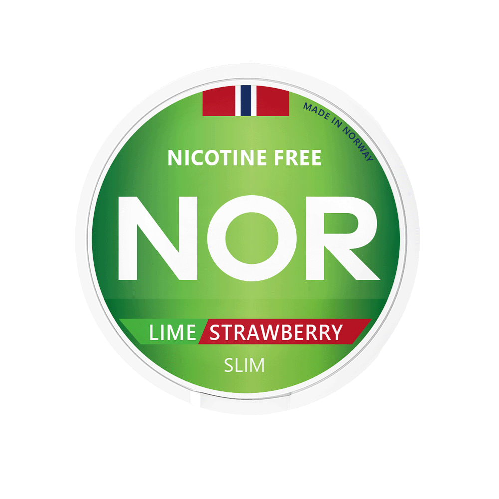 Buy NOR Lime Strawberry Nicotine Free Now