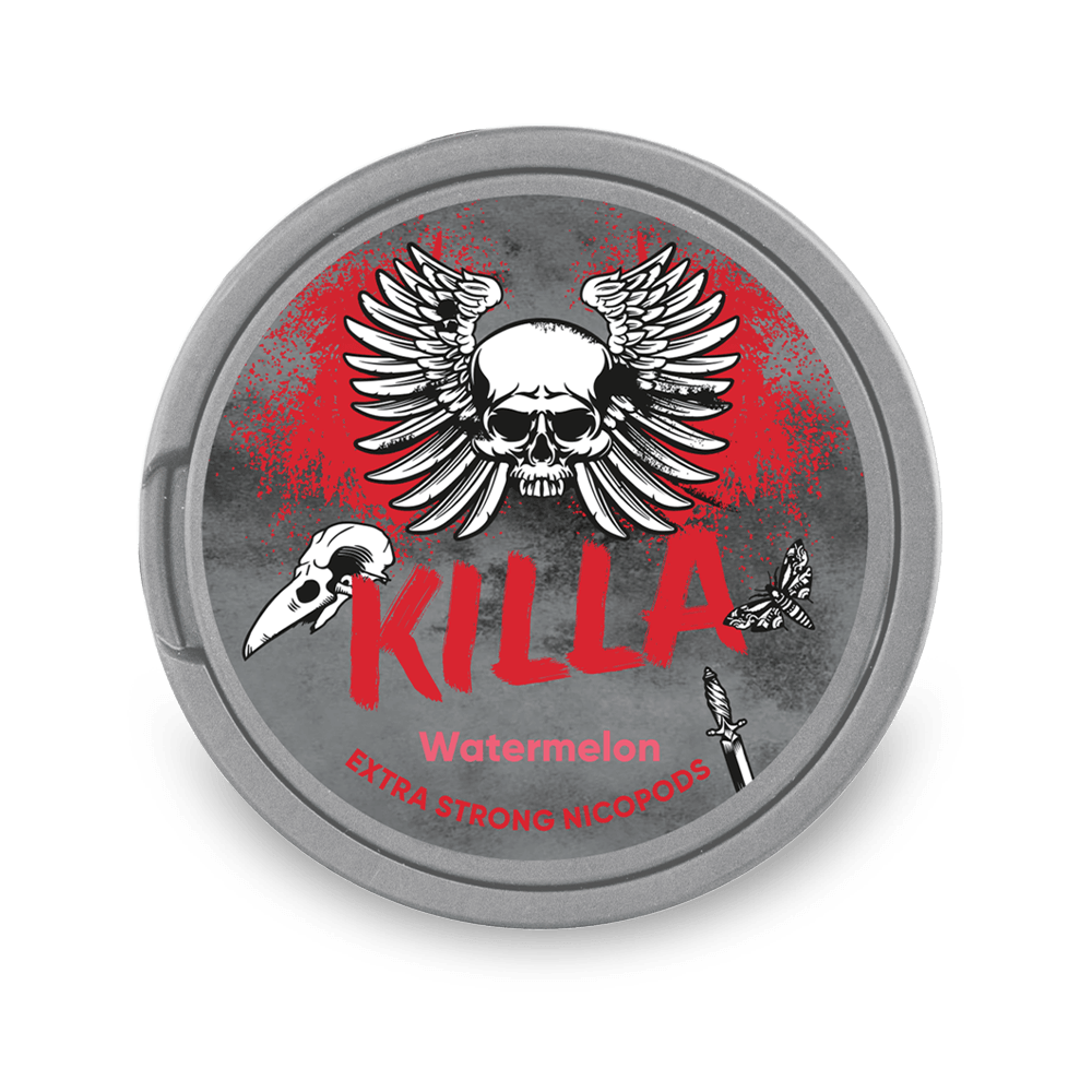 Killa Watermelon Snus. Fruchtiger Geschmack