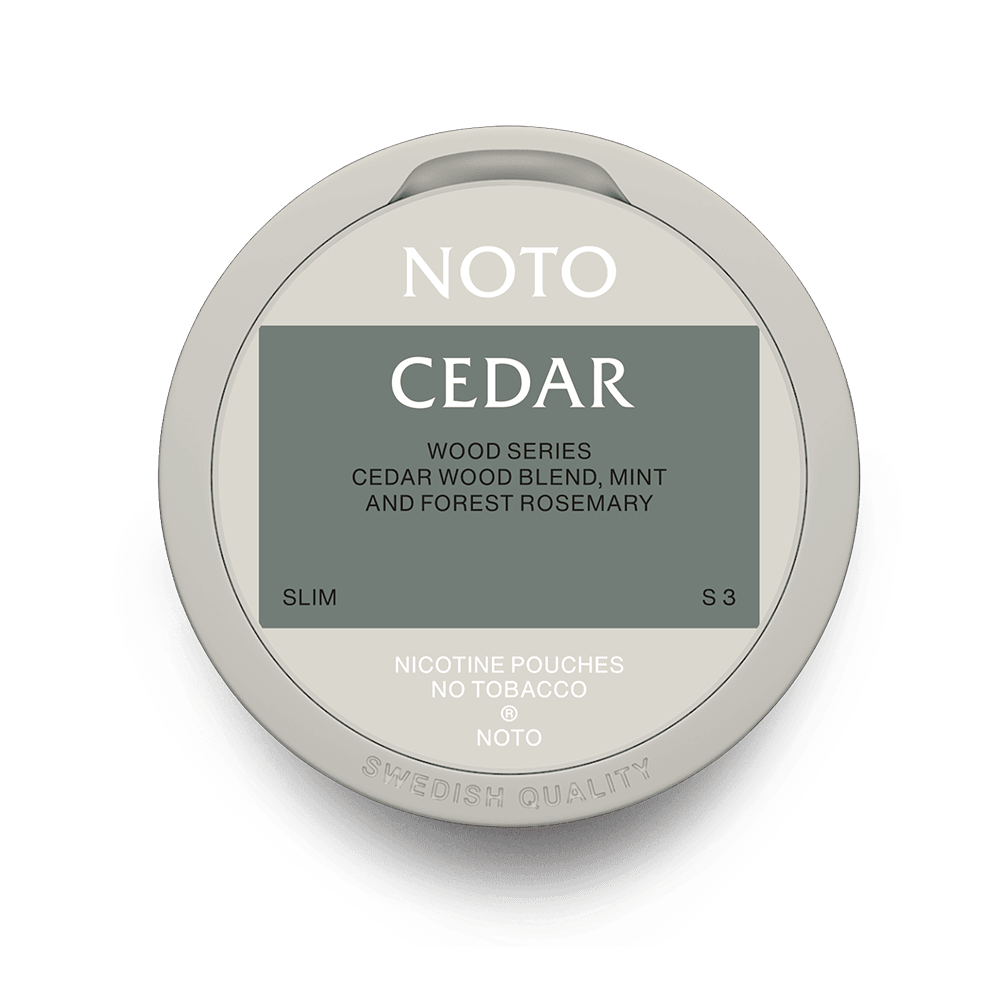 Noto Cedar Snus online kaufen. Einzigartig lecker.